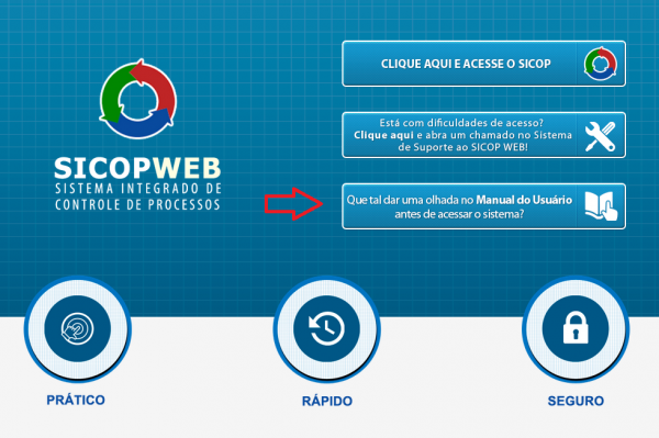 Sistema integrado de controle de processos (SICOP) - Saude Legal